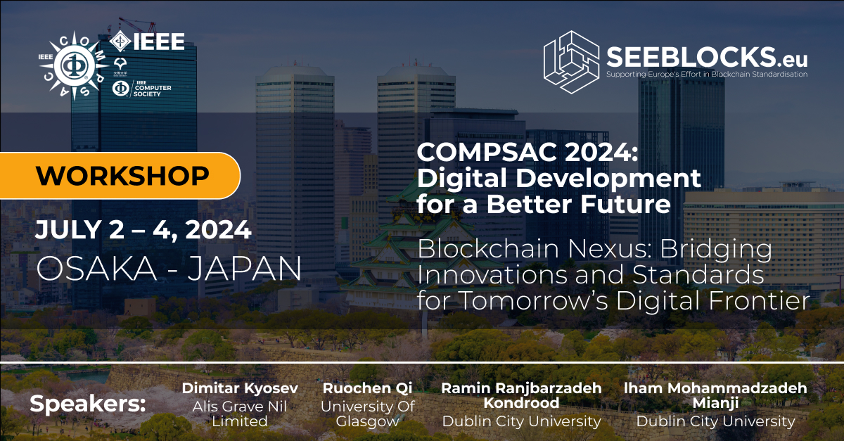 "Blockchain Nexus: Bridging Innovations and Standards for Tomorrow’s Digital Frontier" Workshop ...